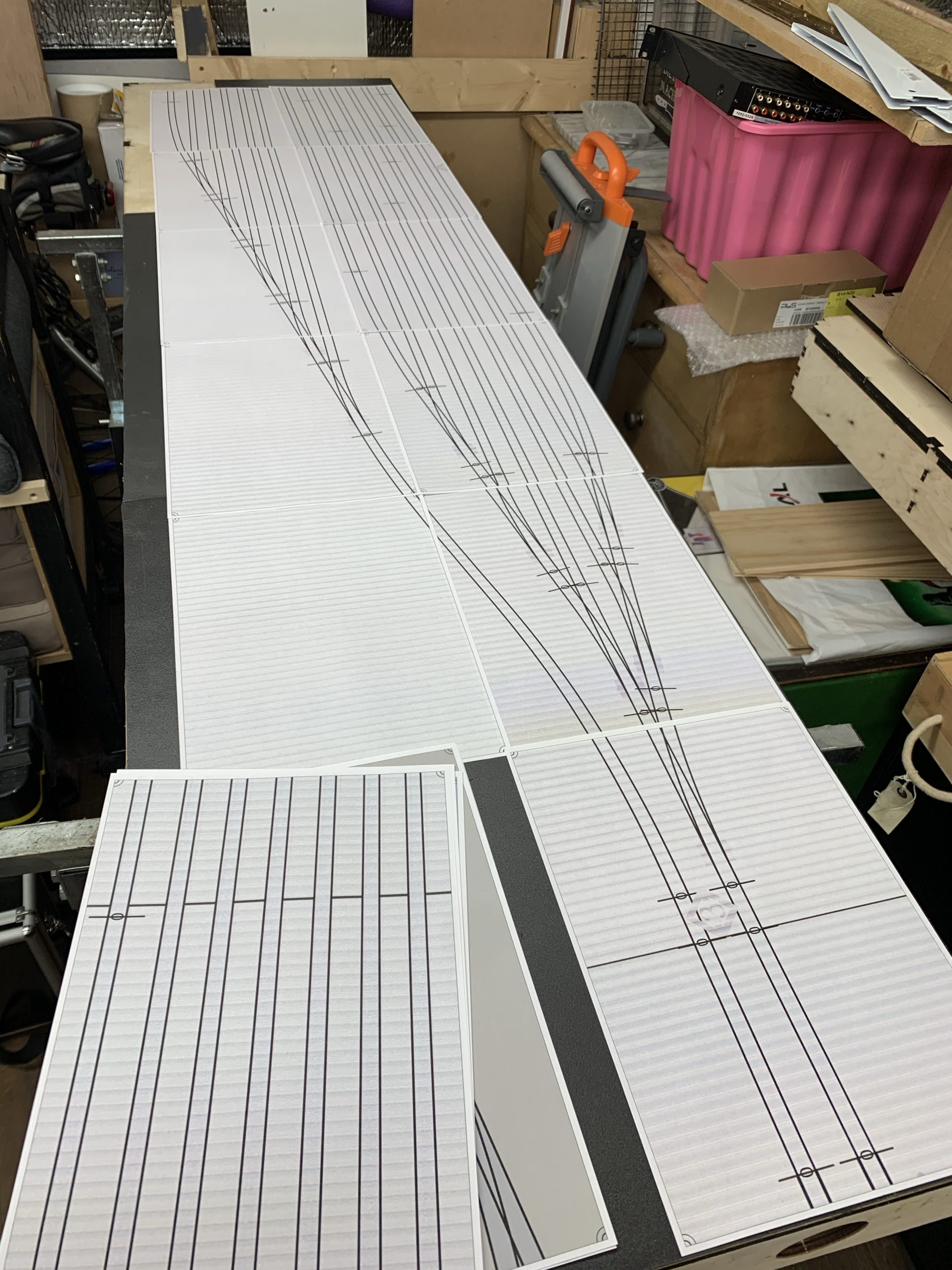 YARD DESIGN: Planning the staging yard – BNSF Chicago Sub in N Scale