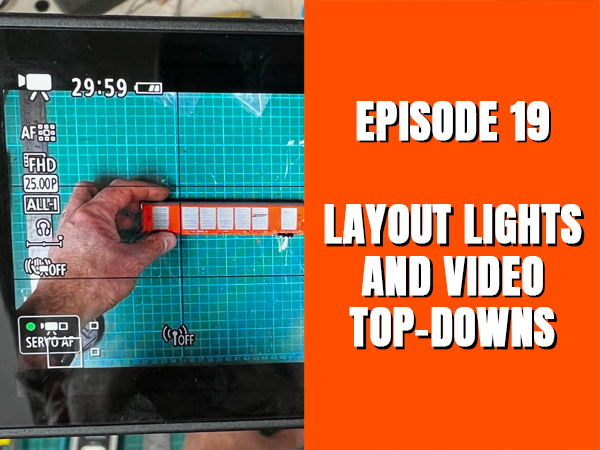 LAYOUT UPDATE: Episode 19 – Layout lights and video top-downs – BNSF Chicago Sub in N Scale